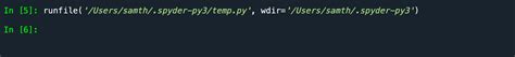 solved in [5] runfile users samth spyder py3 temp py