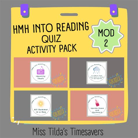 Grade 6 Hmh Into Reading Quiz Module 2 Made By Teachers