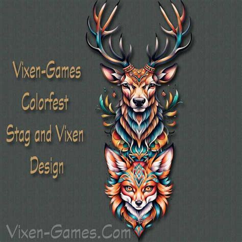 Colorfest Stag And Vixen Design Vixen Games