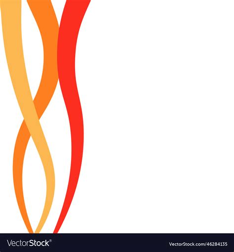 Curve Border Shape Royalty Free Vector Image Vectorstock