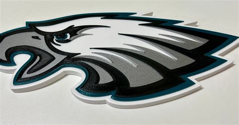 Eagles Logo By 3dxdt Download Free Stl Model