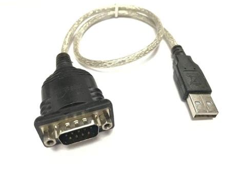 USB 2 0 to RS232 Serial DB9 9 Pin Cable Adaptor Converter สาย50cm Lazada co th