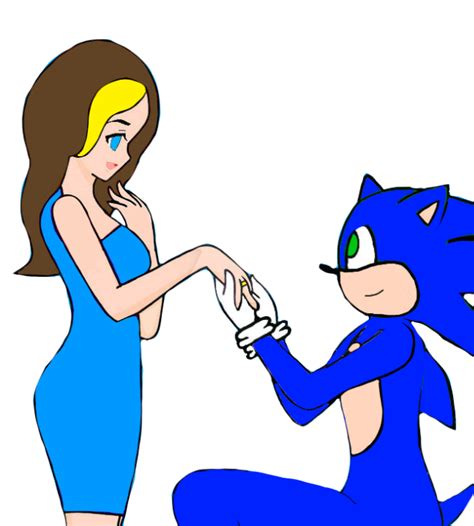 La Sonic Proposes To Natalie Me By Barrerasrachel70 On Deviantart