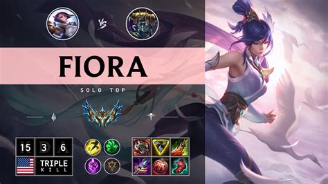 Fiora Top Vs Nasus Na Challenger Patch 1412 Youtube