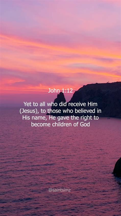 John 1 12 Niv R Thewayofholiness
