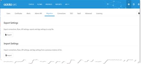 Cdata Arc Settings Page Version 2348839