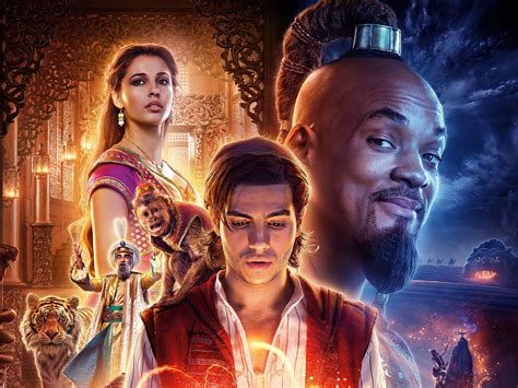 알라딘 2019 영화 고품질 포스터시사