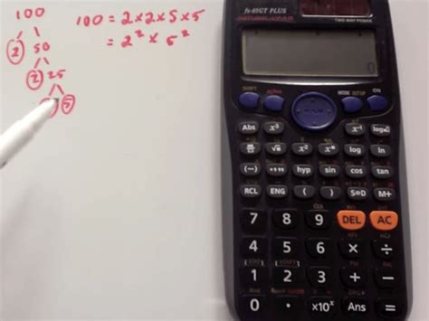 Product Of Primes On A Calculator Video Corbettmaths