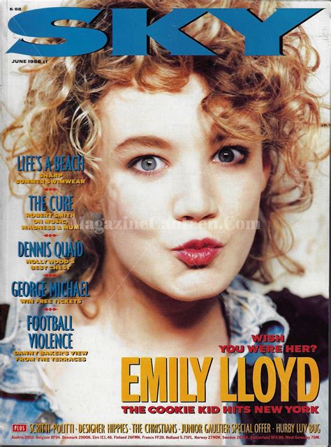 Sky Magazine Emily Lloyd Magazine Canteen
