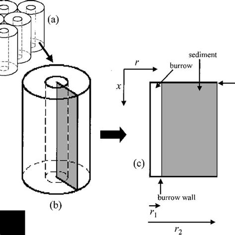 The Schematic Model Geometry Of Allers Cylinder Model Aller 1980