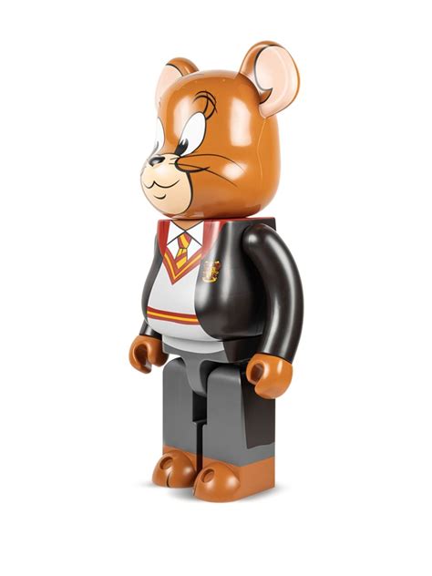 Medicom Toy X Tom And Jerry Jerry In Hogwarts House Robe Berbrick 1000 Figure In Brown Modesens