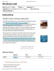 WireShark Lab8 CS 4310 001 Pdf 11 20 23 3 00 PM WireShark Lab8 CS