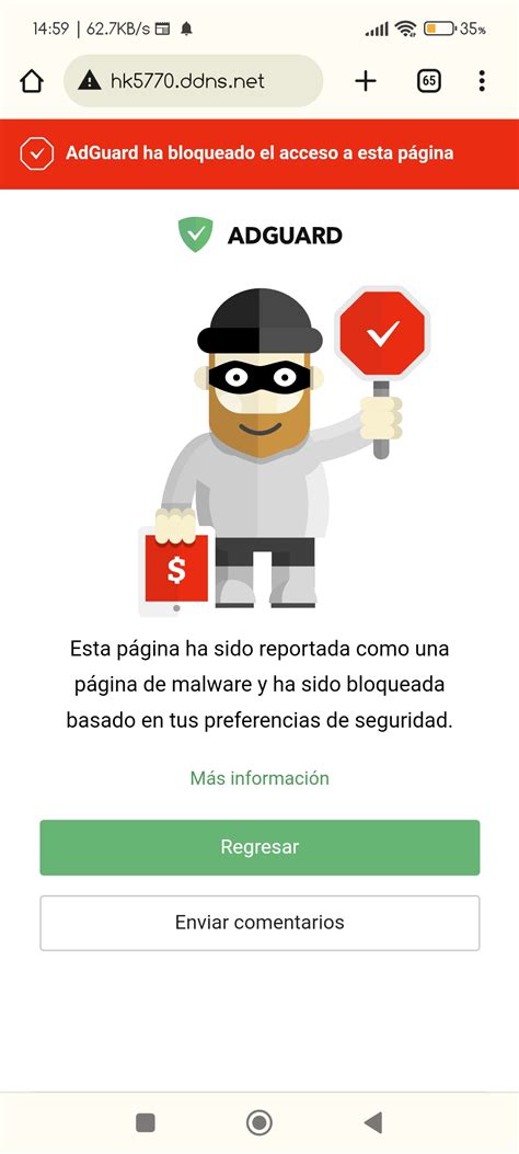 My Own Website Is Flagged As Dangerous · Issue 1319 · Adguardteam