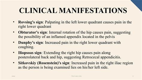 Appendicitispptx Introduction Definition Causes Sign And Symptoms