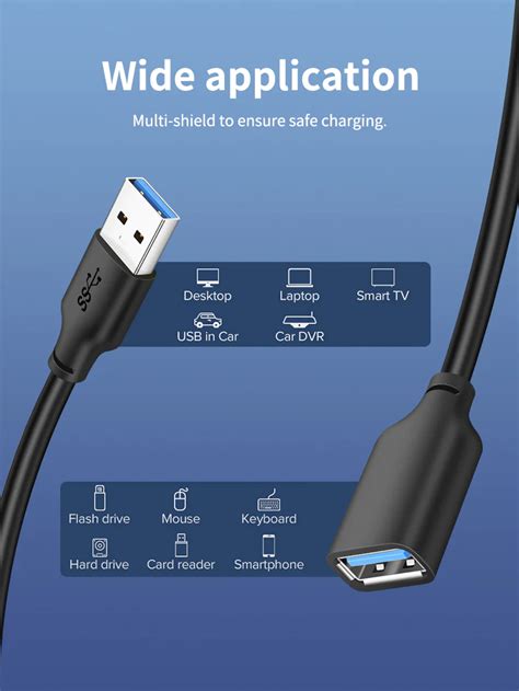 Usb Male To Female Extension Cable Quantum Tech