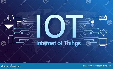 Iot Internet Of Things Devices And Connectivity Concepts On A Network Spider Web Of Network