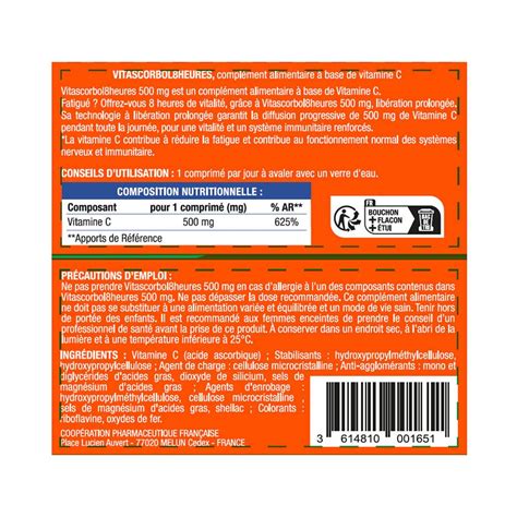 Cooper Vitascorbol 8 Heures 500 Mg 30 St Redcare Apotheke