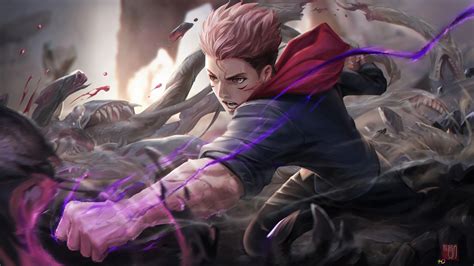Jujutsu Kaisen Yuji Itadori 4k Descarga De Fondo De Pantalla