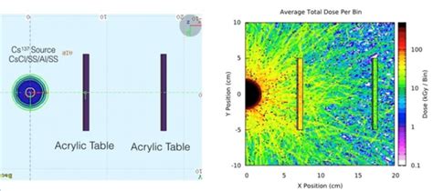 The Displays From The Fluka Simulation Of The Radioactive Source And Download Scientific