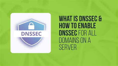 What Is DNSSEC And How To Enable DNSSEC For All Domains On A Server Smart Web Nig Ltd