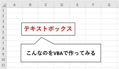 【vba】テキストボックスを作成する方法！装飾まで完全自動化！ ヒガサラblog