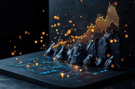 A Modern Visual Representation Of Data Analytics With Rising Metrics And Dynamic Elements On A