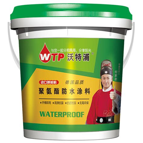 沃特浦防水涂料平房顶屋顶缝补漏王堵漏胶水聚脲外墙聚氨酯材料 虎窝淘