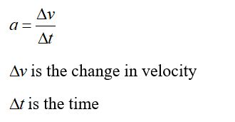 Answered In The Unit Of Acceleration Why Does Bartleby