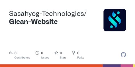 Github Sasahyog Technologiesglean Website