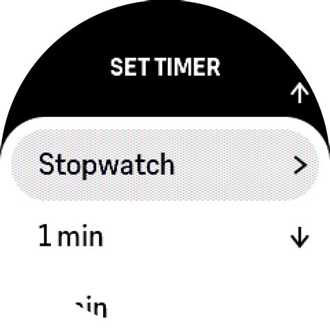 Suunto Ocean Widgets Timer
