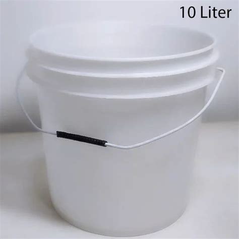 White Polypropylene 10 Litre Pp Round Bucket With Handle At ₹ 90 Piece In Vijayawada