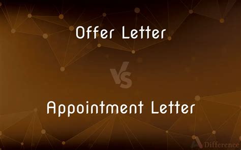Offer Letter Vs Appointment Letter Whats The Difference