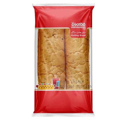 ارزش غذایی و کالری نان هات داگ نان آوران سلامتی من