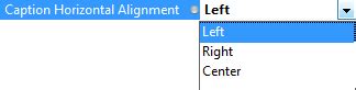 Caption Horizontal Alignment Driveworks Documentation