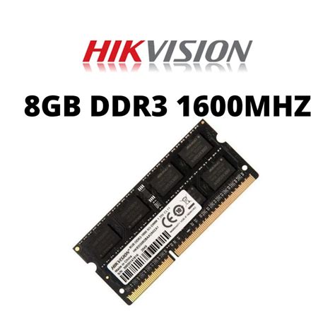 Memoria Ram Hiksemi Ddr3 1600mhz 8gb Sodimm Hiker Hsc308s16z1 Cambio Systems