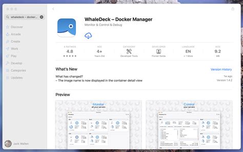 monitor control and debug docker containers with whaledeck the new stack