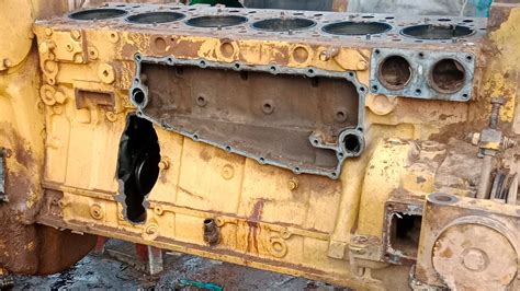 Repairing Of D 155a Engine Due To Block Engine Damage Final Part D
