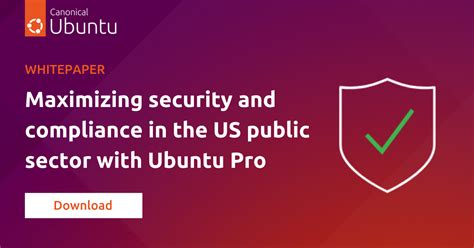 Ubuntu Compliance Guide For The US Public Sector Ubuntu