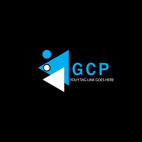 Gcp Letter Logo Creative Design With Vector Graphic 7926740 Vector Art At Vecteezy