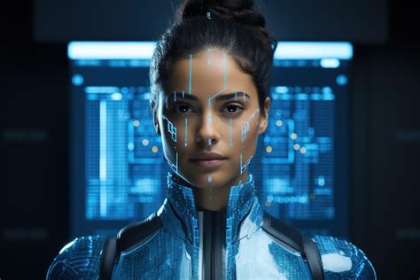 Premium Ai Image Artificial Intelligence Human Face Learning Generative Ai