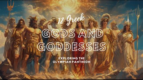 12 Greek Gods And Goddesses Exploring The Olympian Pantheon Strange