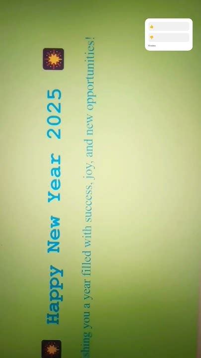 Newyear2025 Html Css Shorts Shortvideo Newyear2025 Javascript