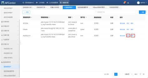 数据源维护 数据质量管理平台