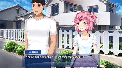 Michael Mc Copies Natsukis Pose R Ddlc