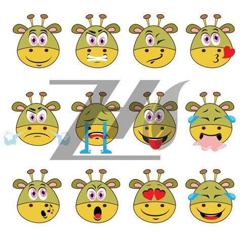 دانلود وکتور شکلک های اژدها در حالت های مختلف دانلود رایگان فایل لایه