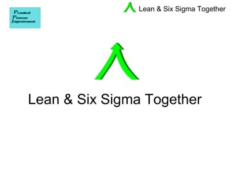 PPT Lean Six Sigma PowerPoint Presentation Free Download ID