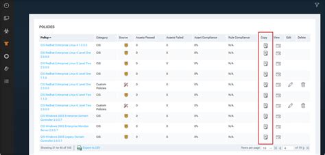 Creating A Custom Policy Nexpose Documentation
