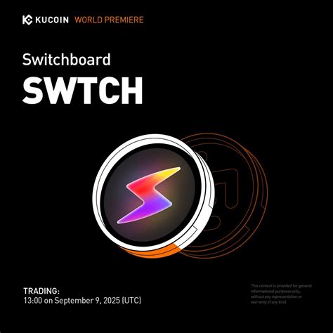 Kucoin Lists Switchboard Oracle Token