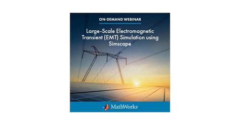 Steffen Ziegler On Linkedin Large Scale Electromagnetic Transient Emt Simulation Using Simscape