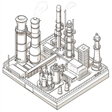 Factory Plant Drawing Images Free Download On Freepik